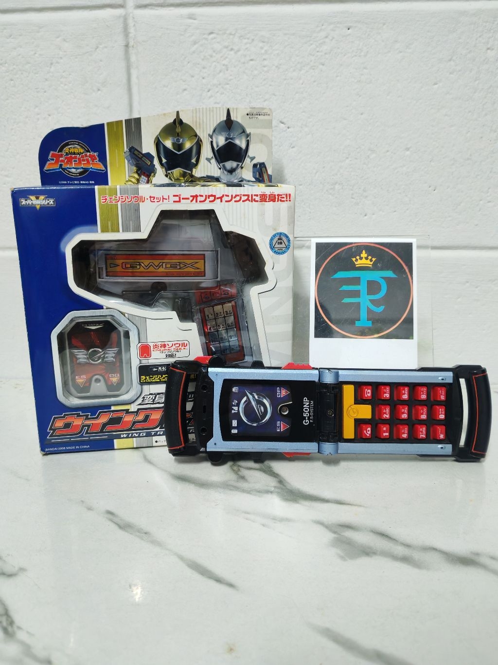 Dx Sentai Go-onger Go Phone Brush And wing Trigger Box Work | Shopee ...