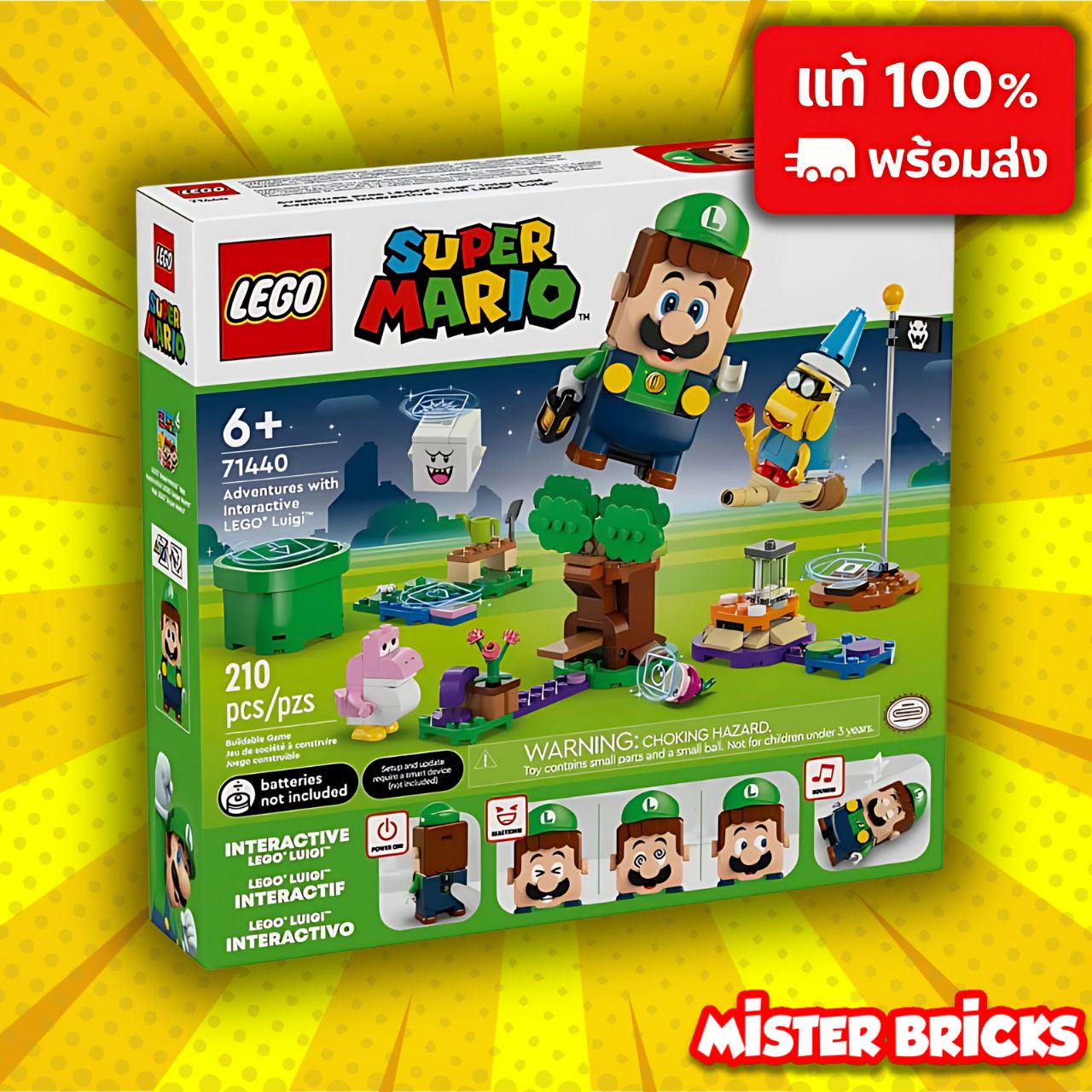 LEGO Super Mario Luigi 71440 Adventure In The Poison Garden With | Fun ...