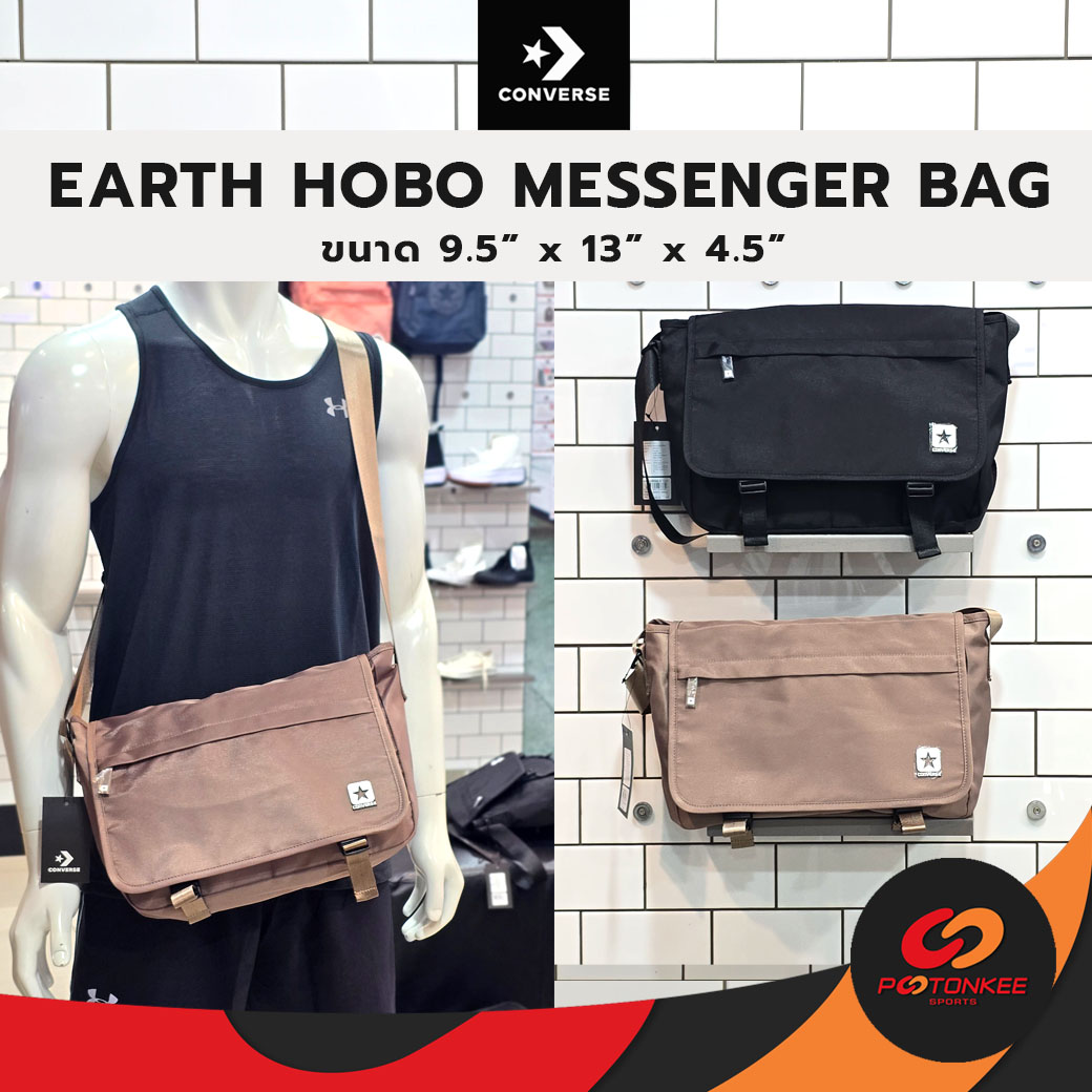 Converse EARTH HOBO MESSENGER BAG Shoulder Multipurpose | Shopee ...