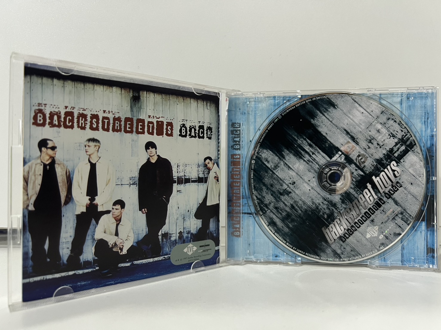 1 CD MUSIC International BACKSTREET BOYS-Backstreet's Back (M6D134 ...