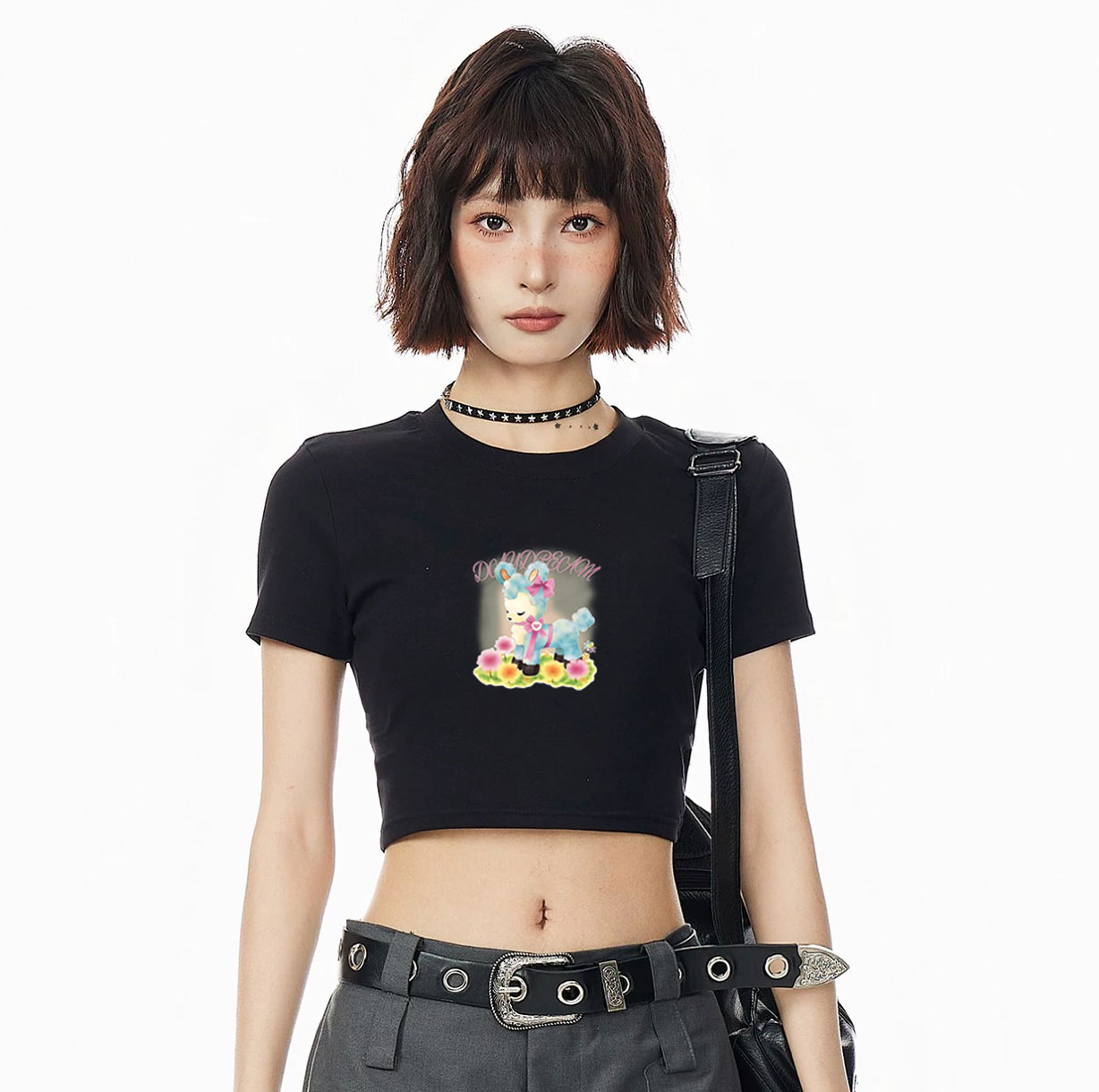 24 Hours Delivery Crop Top Cartoon Pattern Babytee Shirt Baby T-Shirt ...
