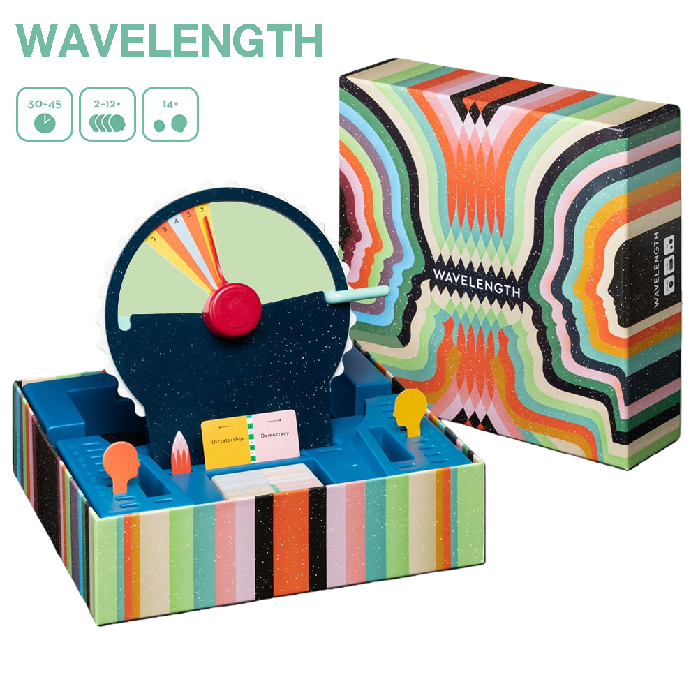 Wavelength Board Game-Party Family Games Guessing | Shopee Philippines