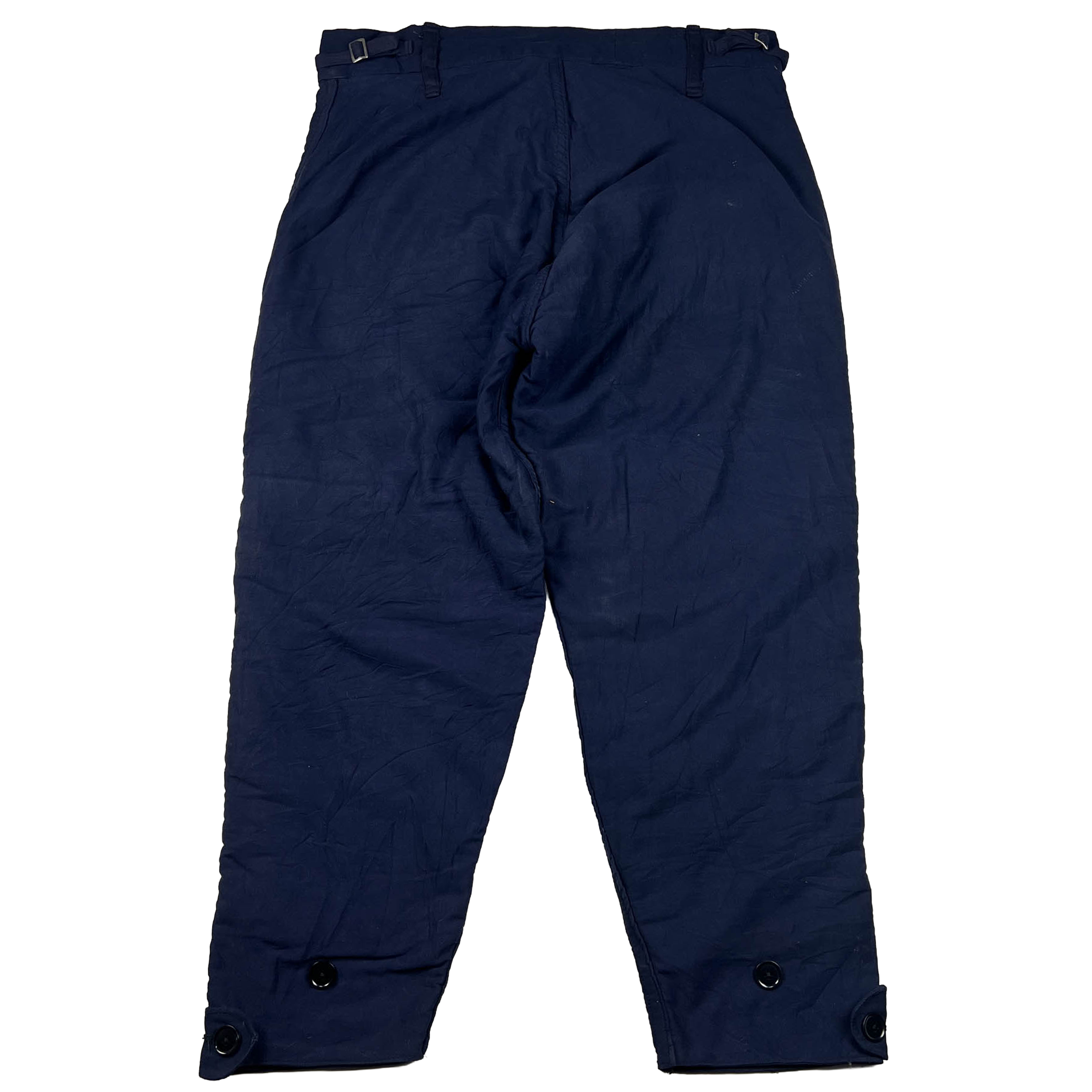 Vintage Pants Long 1950s Royal Navy "Compass" Submarine Arctic Trousers ...