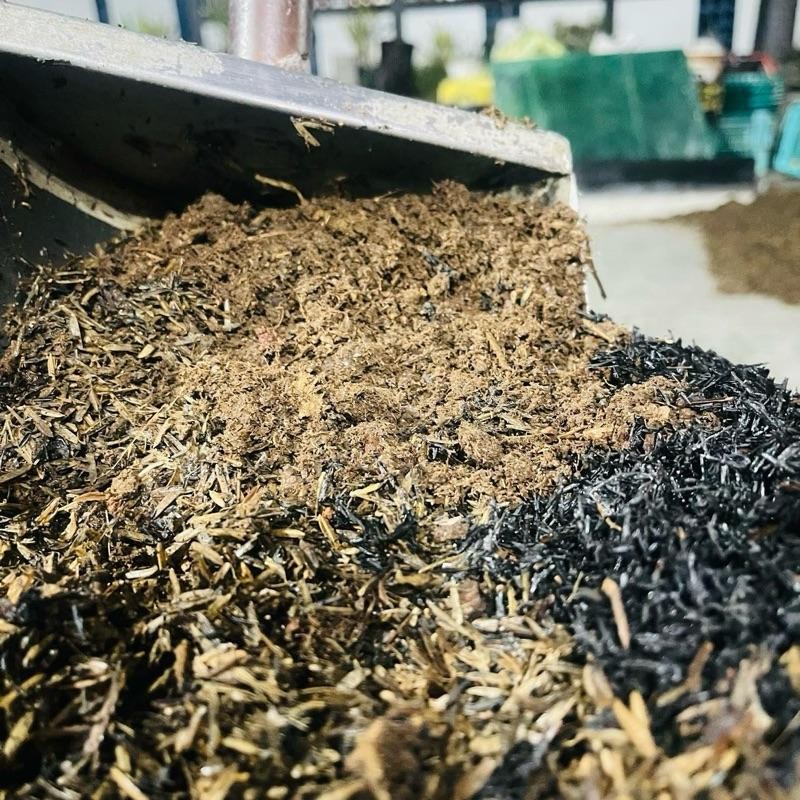 Fermented Rice Husks With Cow Dung Plus Microbial Formula Weight 3 ...