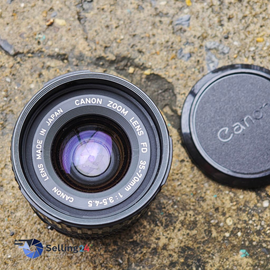 Canon Zoom Lens FD 35–70mm f/3.5–4.5 (Manual Focus) Mount | Shopee ...