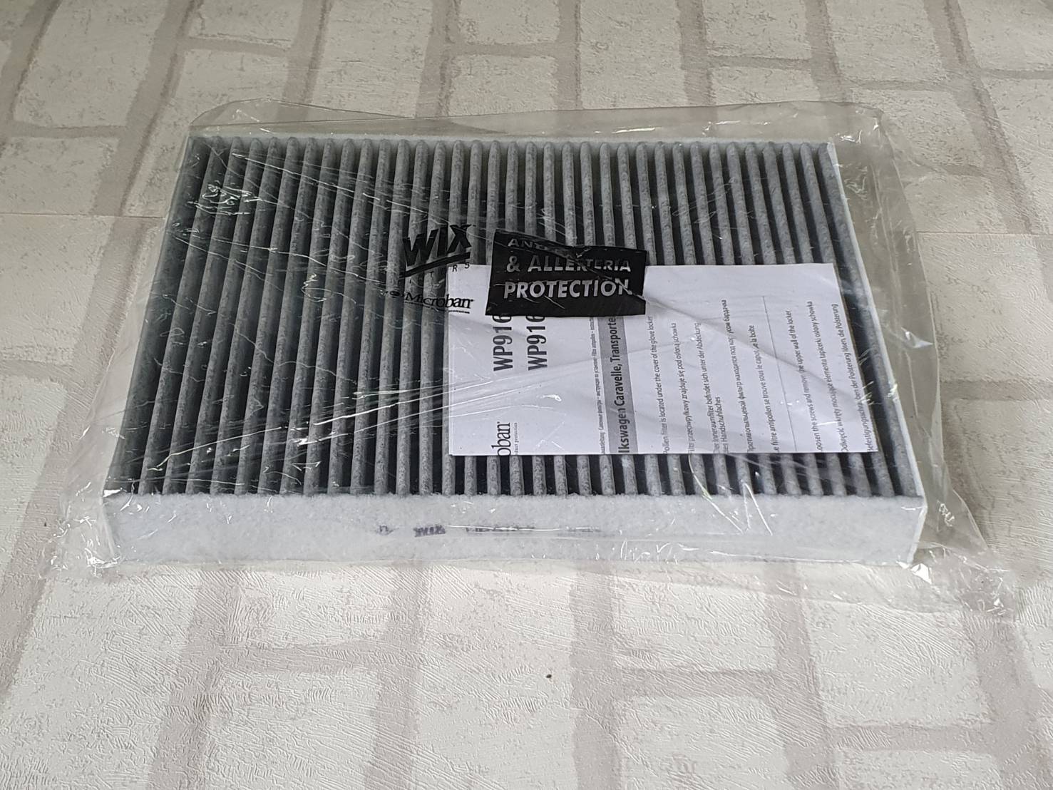 Air Filter Charcoal/Cabin VW Caravelle T5 (2003-2015) : WIX WP9167 ...