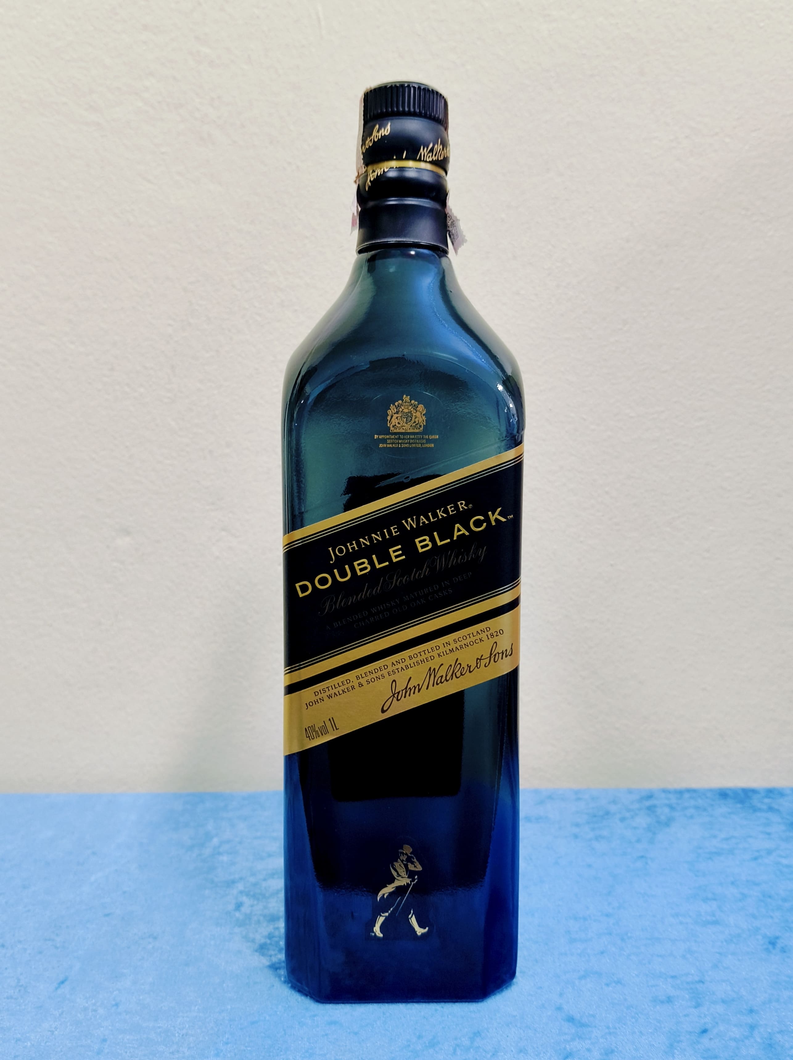Empty Bottle With Box Johnnie Walker Double Black 1L Beautiful And ...