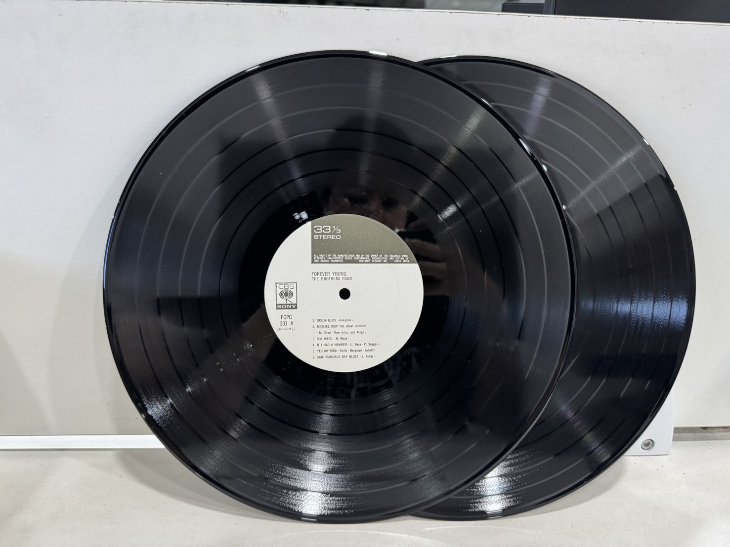 2LP Vinyl Records Record Forever Young The Brothers Four (H5A7 ...