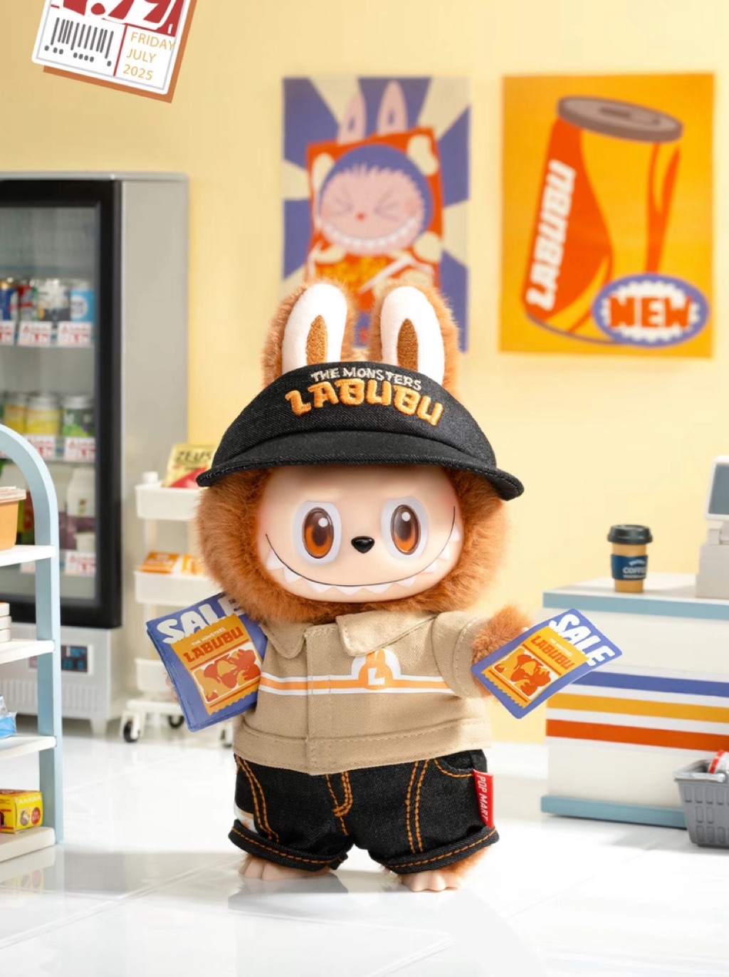 Employee Booth From Labubu Wacy Mart Series Vinyl Plush Shop | Shopee ...