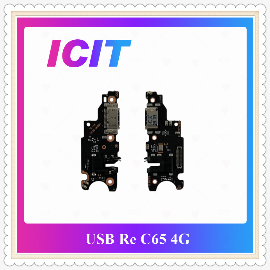 Re C61 C63 C65 4G 5G C75 Spare Parts Charging Port Ribbon Cable Connector Flex (Get 1 Piece ...