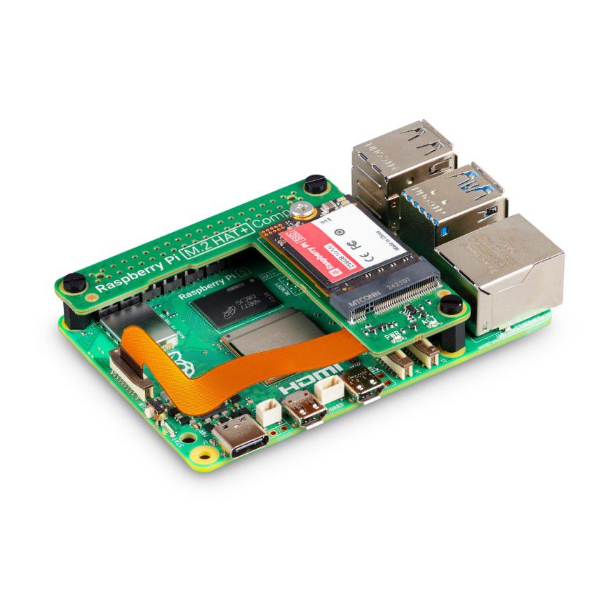 Raspberry Pi M.2 HAT+ (Compact) For 5 | Shopee Philippines