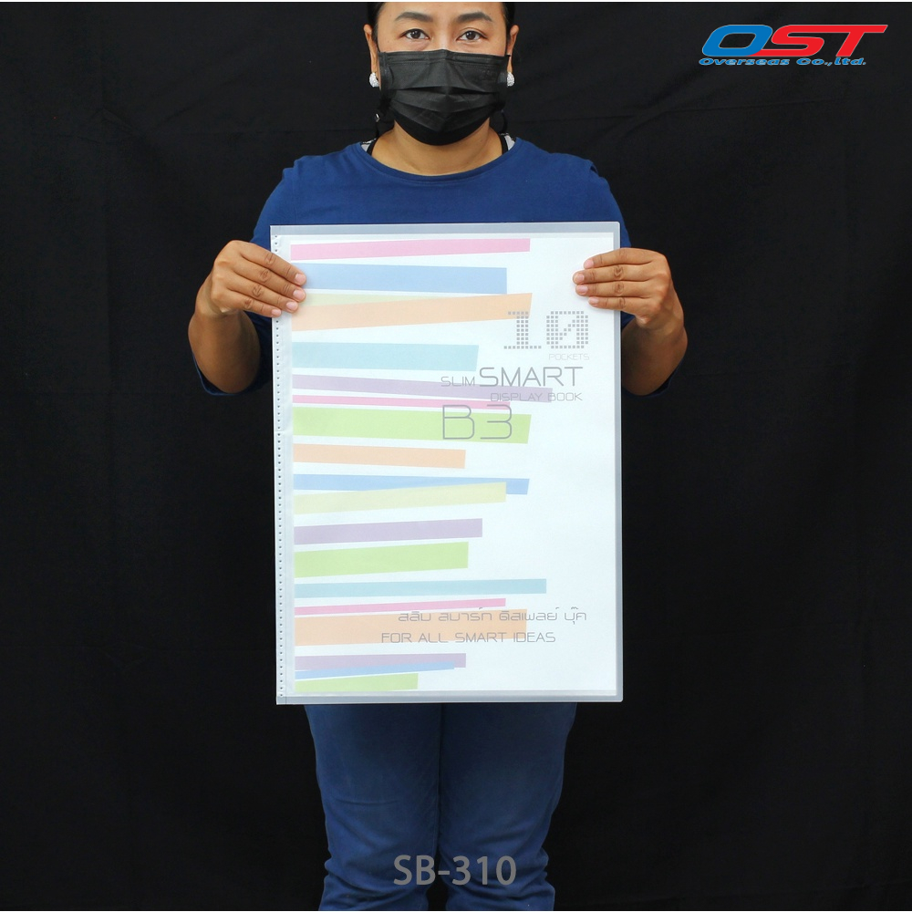 File Folder Portfolio Show B3 10 Compartments Slim Series Soft Cover/ SB-310 | Shopee Philippines