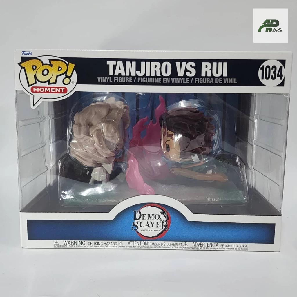 Funko Pop! (Moment) Demon Slayer-1034 Tanjiro vs. Rui | Shopee Philippines