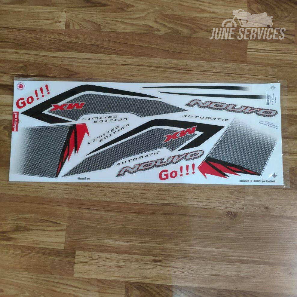 Nouvo MX limited Sticker White | Shopee Philippines