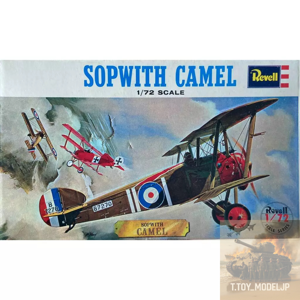Revell 1/72 Sopwith Camel Fighter Jet Model World War1 Aircraft ...