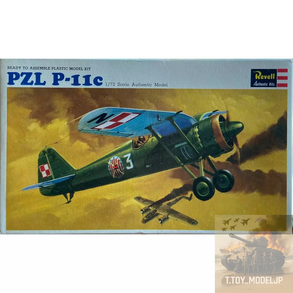 Revell 1/72 PZL P-11c Fighter Plane Model World War 1 Aircraft Assembly | Shopee Philippines
