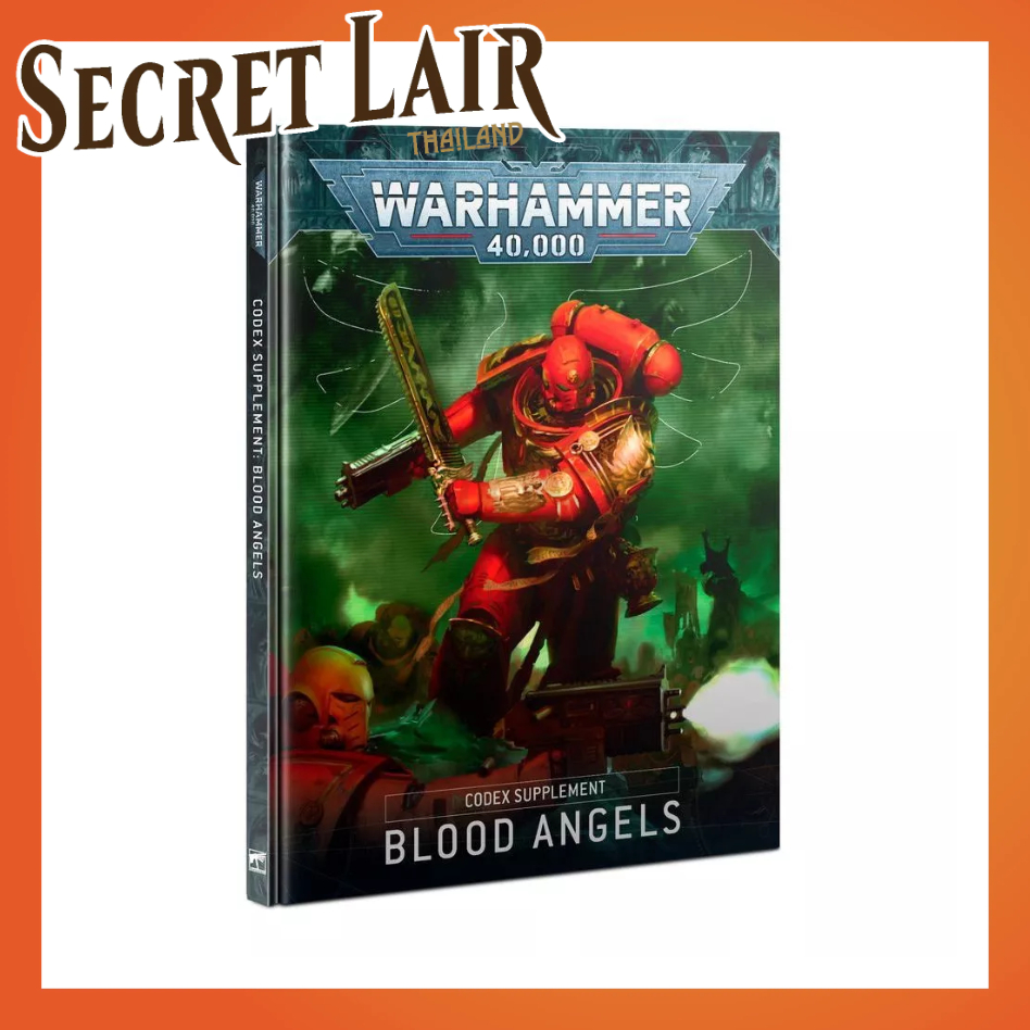 WARHAMMER 40000: Codex Supplement :Blood Angels **Unsealed code unused ...