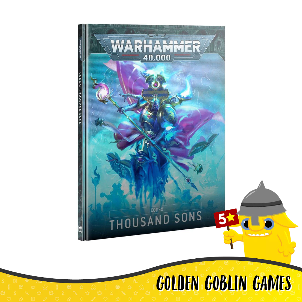 Warhammer 40k: Codex: Thousand Sons (2025)-English version | Shopee ...
