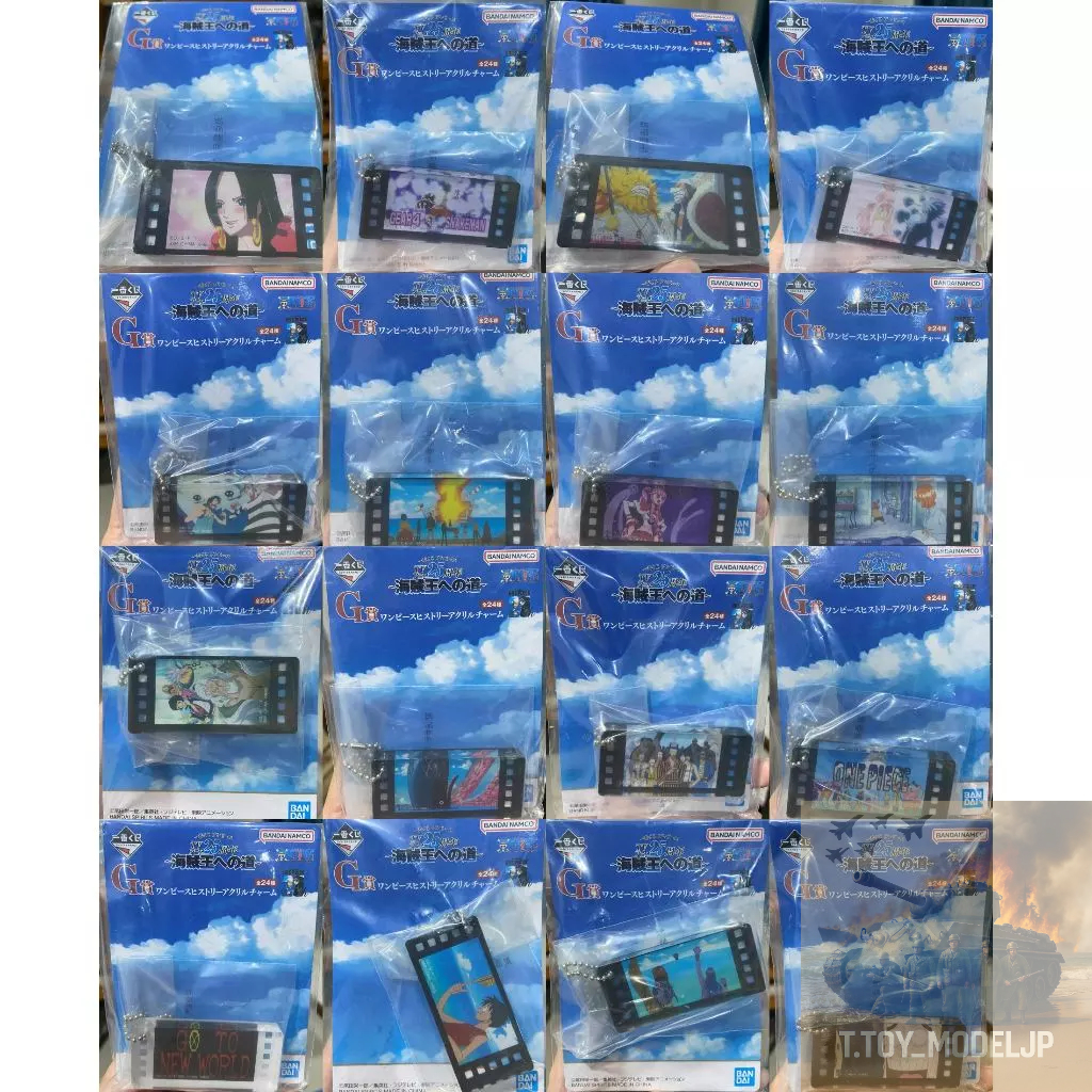 One Piece Keychain Acrylic Three-Dimensional Japan Hanging Home Or Car ...