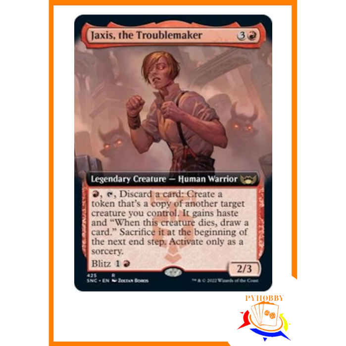[MTG] Streets of New Capenna Variants Foil: Jaxis the Troublemaker ...