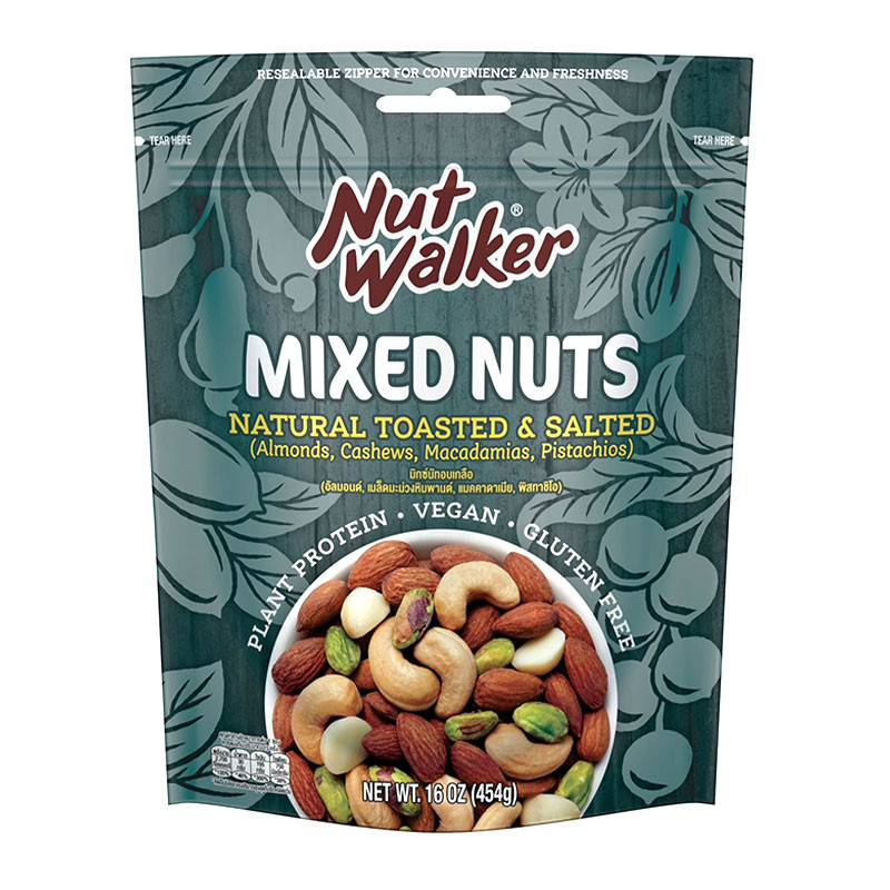 NUT WALKER Mixed Nuts Naturals 454 g (NUT 454 g) | Shopee Philippines