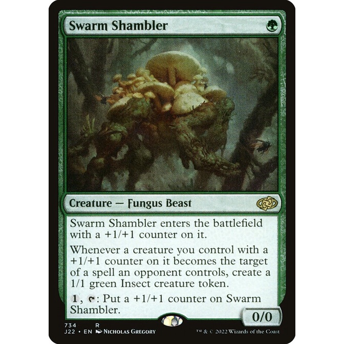 Swarm Shambler Magic the Gathering Card [MTG] | Shopee Philippines