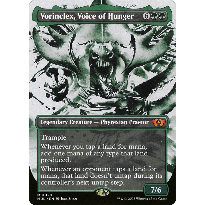 Vorinclex Voice of Hunger MUL Multiverse Legends Card Magic the Gathering [MTG] | Shopee Philippines