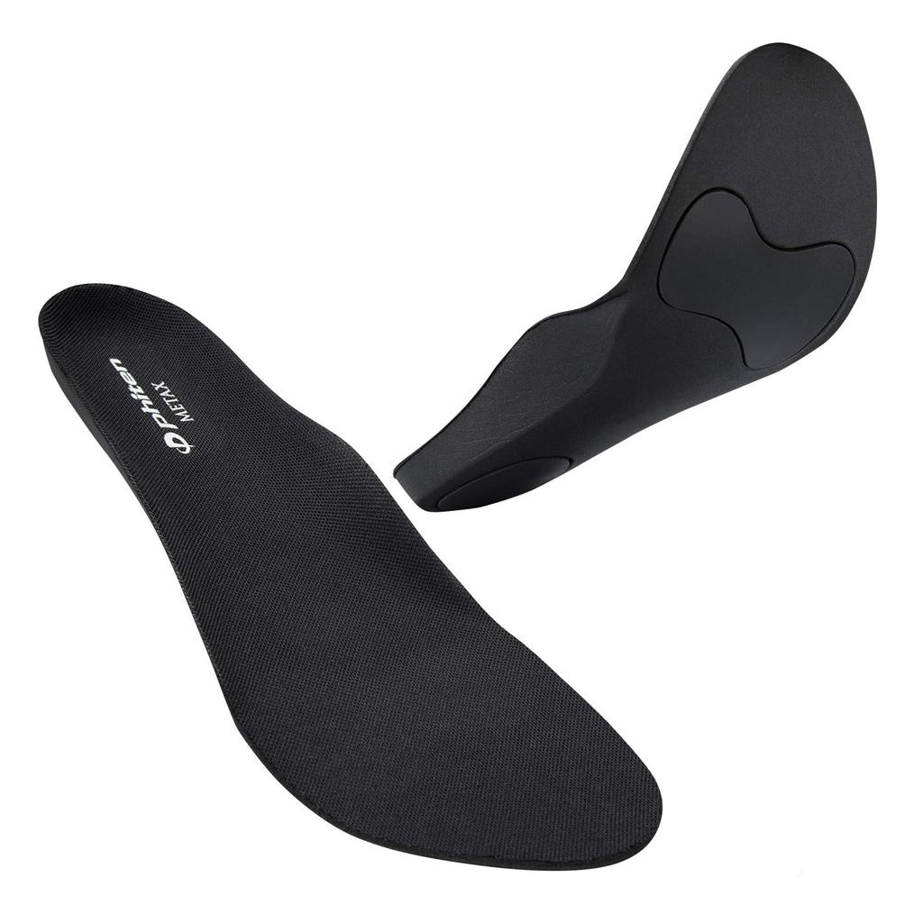 Phiten METAX Insole Cup Type Black 22.5-24.0cm ap0529 [Direct from ...
