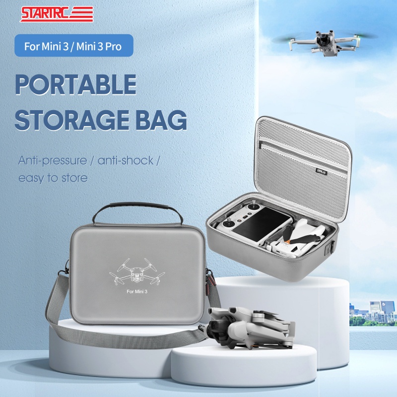 STARTRC Mini 3 Pro Carrying Case, Portable Travel Bag for DJI Mini 3 ... STARTRC Mini 3 Pro Carrying Case, Portable Travel Bag for DJI Mini 3 ...