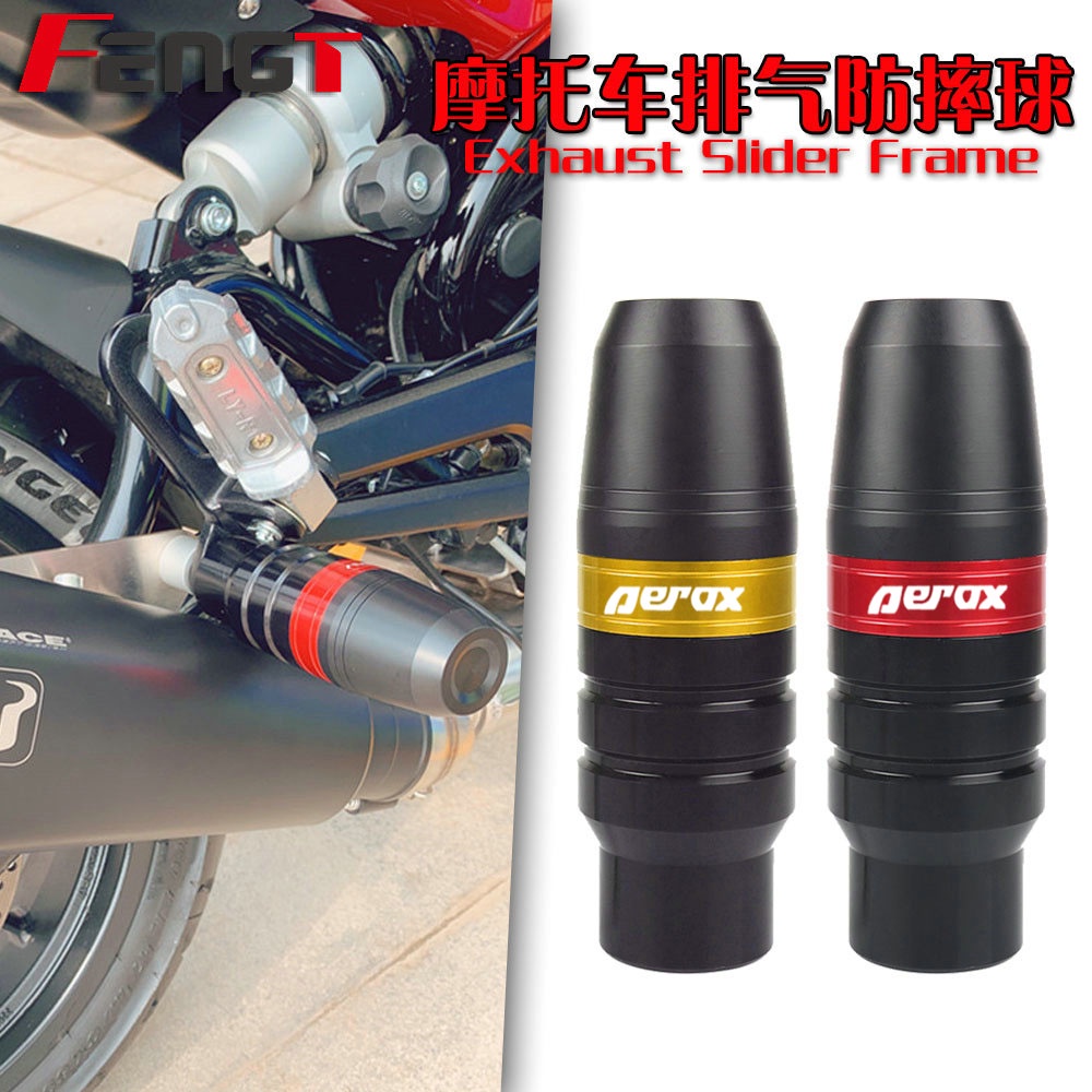 For YAMAHA AEROX 155 AEROX V1 V2 2017-2021 Crash Pads Exhaust Pipe ...