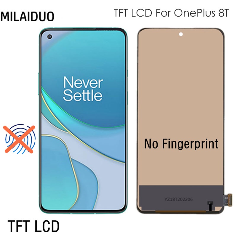 TFT (no fingerprint) LCD For OnePlus 8T KB2001 KB2000 LCD Display Touch ...