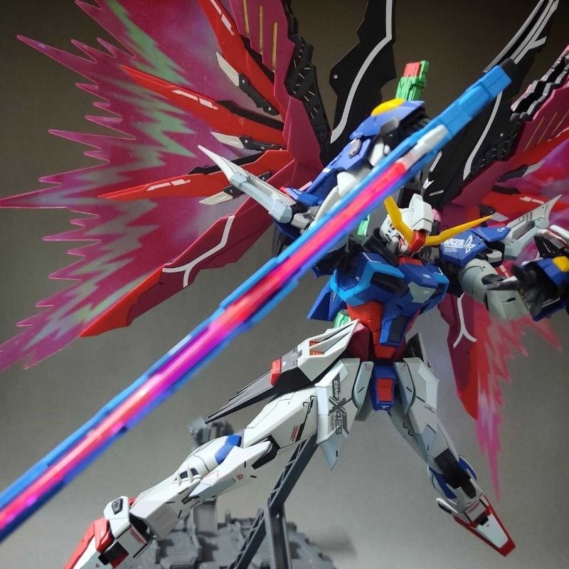 Gundam Model Seven Swords 00r Strike Freedom Destiny Angel Unicorn ...