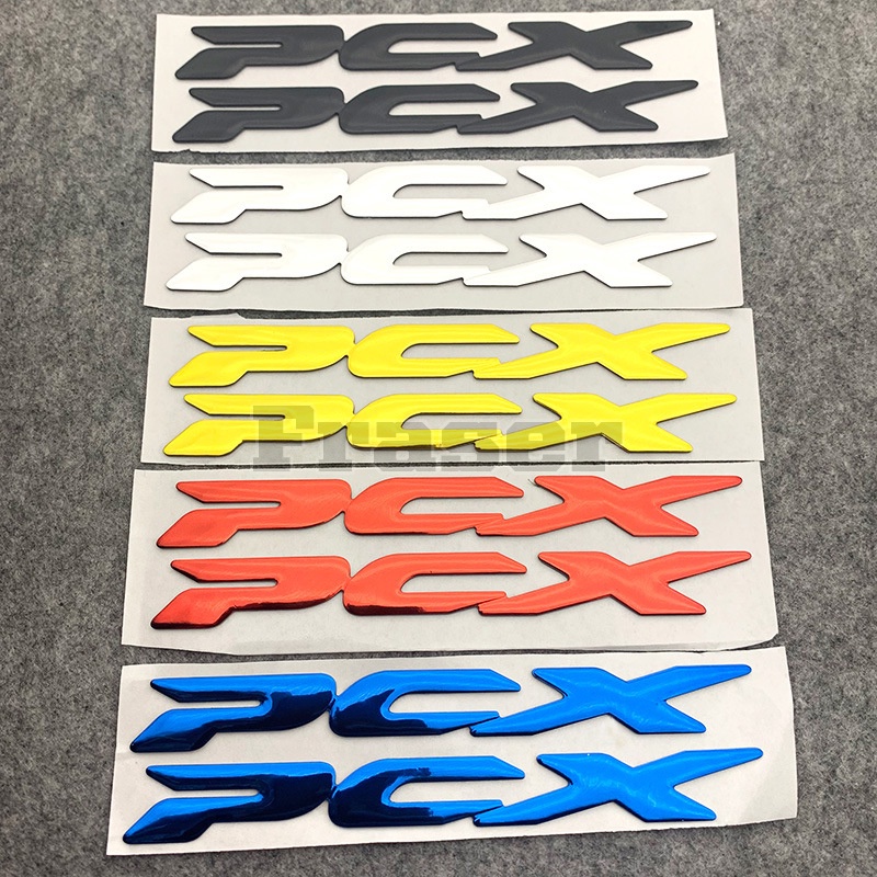 3D Honda Pcx Motorcycle Stickers Emblem Badge Logo Decals Vinyl Tank ...