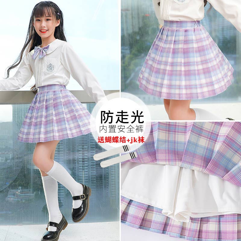 school uniform spot girls' spring and autumn clothing jk uniform full ...