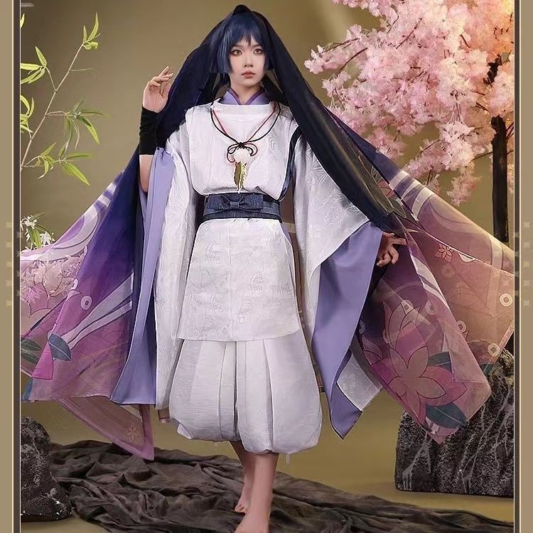 Genshin Impact Cos Costume Scaramouche Balladeer Kunikuzushi Wanderer ...