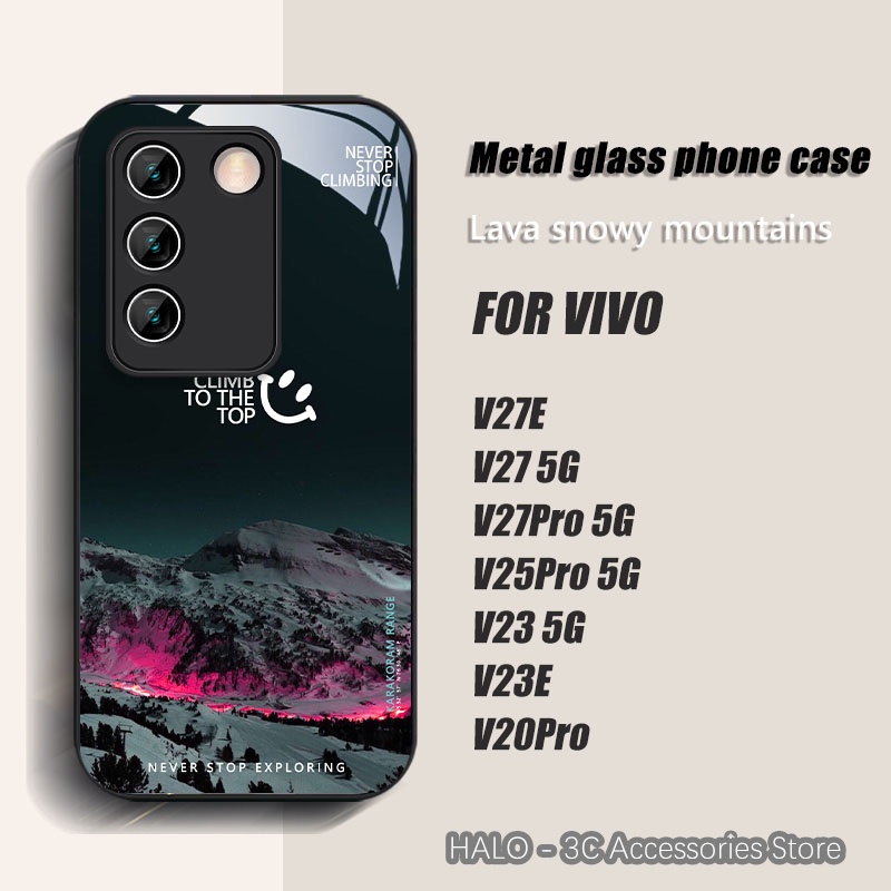 Luxury VIVO V29 Case V27E V27 5G V27Pro V25Pro V23 New Snow Mountain ...