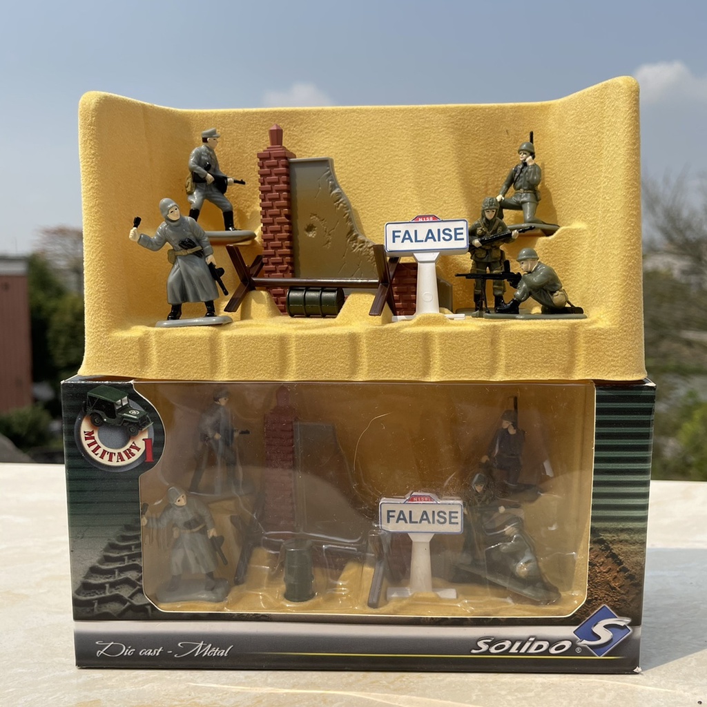 SOLIDO World War II Alliance Soldier Diecast Model | Shopee Philippines