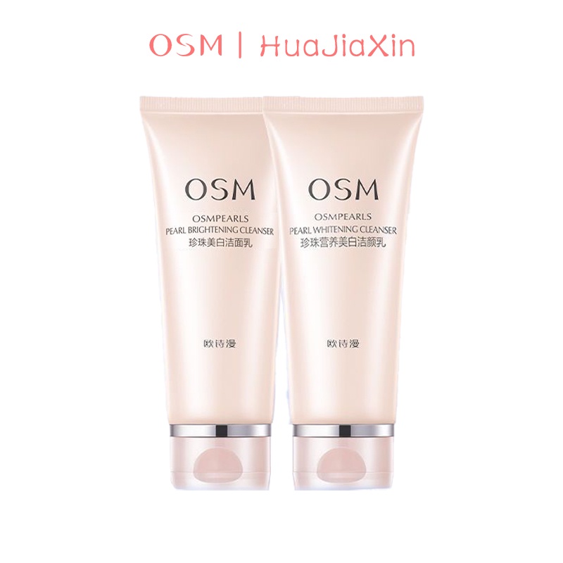 OSM Pearl Whitening Cleanser Nutritious 100G | Shopee Philippines