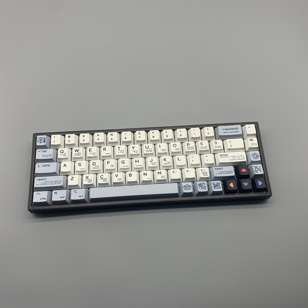 Programmer-996 Cherry Profile Keycap 125 Keys Keycaps Set for Outemu ...