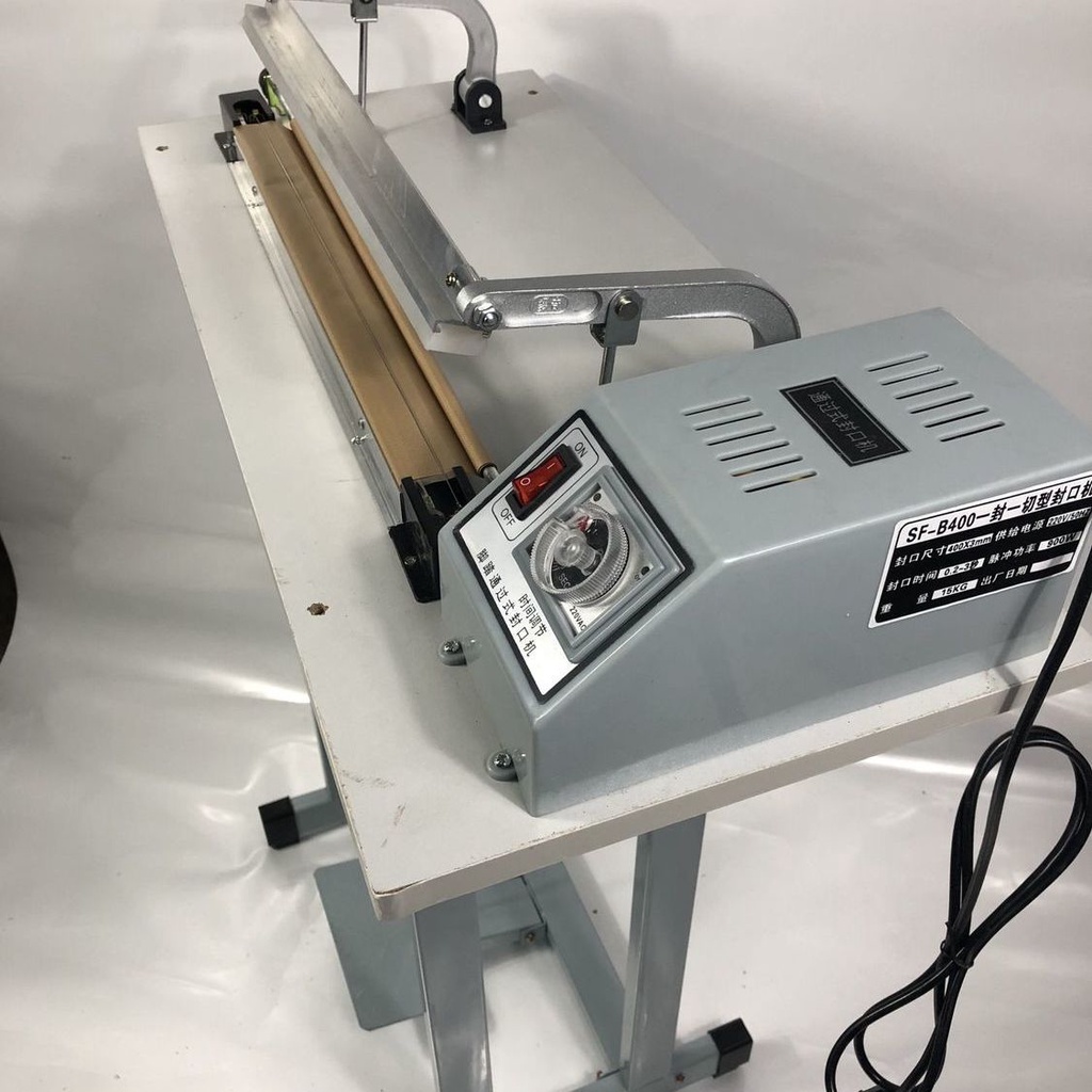 600 Foot Pass-through Pedal Sealing Machine Plastic Bag Shrink Film ...