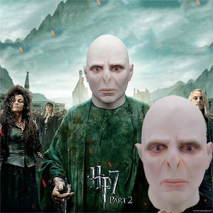 Ready Stock Harry Potter Voldemort Same Style Headgear Horror Thriller ...