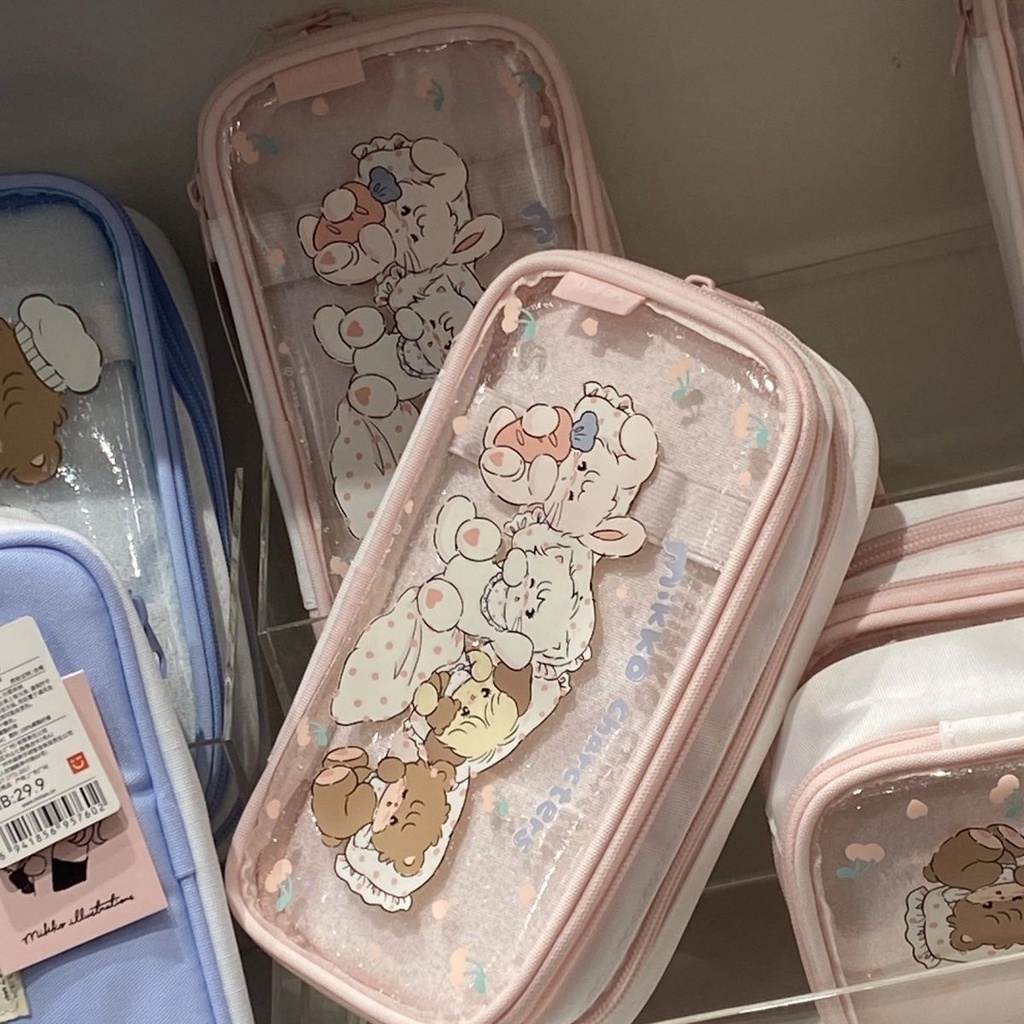 [READY Stock] mikko Stationery Bag Pencil Case Stationery Box Storage ...