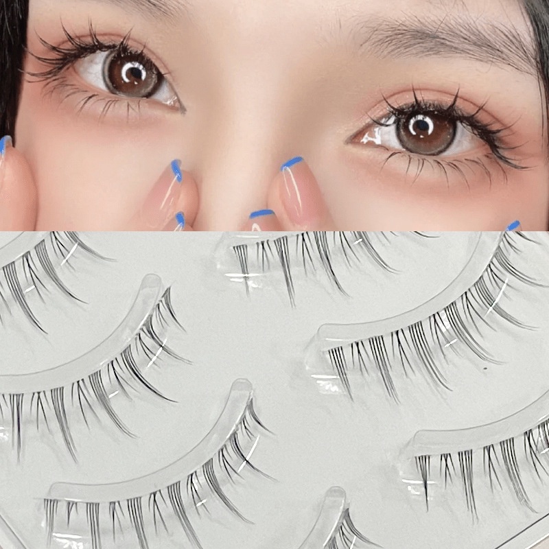 Girl Group Same Style False Eyelashes, Korean Style, Transparent Very ...