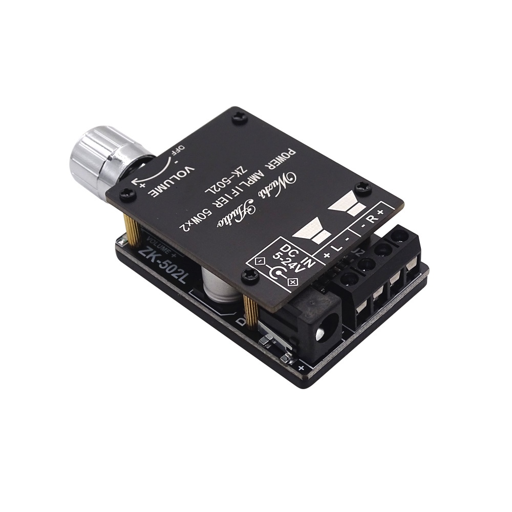 ZK-502L Mini Bluetooth 5.0 Digital Power Amplifier Board 2.0 Dual ...