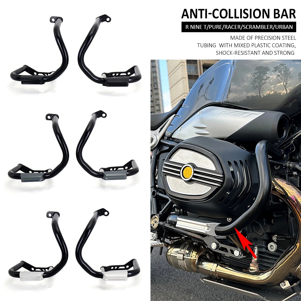 Motorcycle Engine Guards Bumper Crash Bar Protector For BMW R NINE T ...