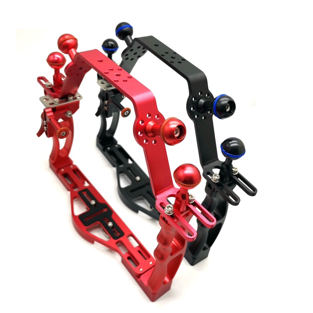 Underwater Camera Housing Tray Top Bar Handle with Shutter Release ...