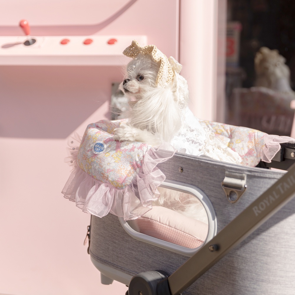 [Harryspet] Pet cart Comforter, Bear & Boutique - Pink Ballerina (Pet ...