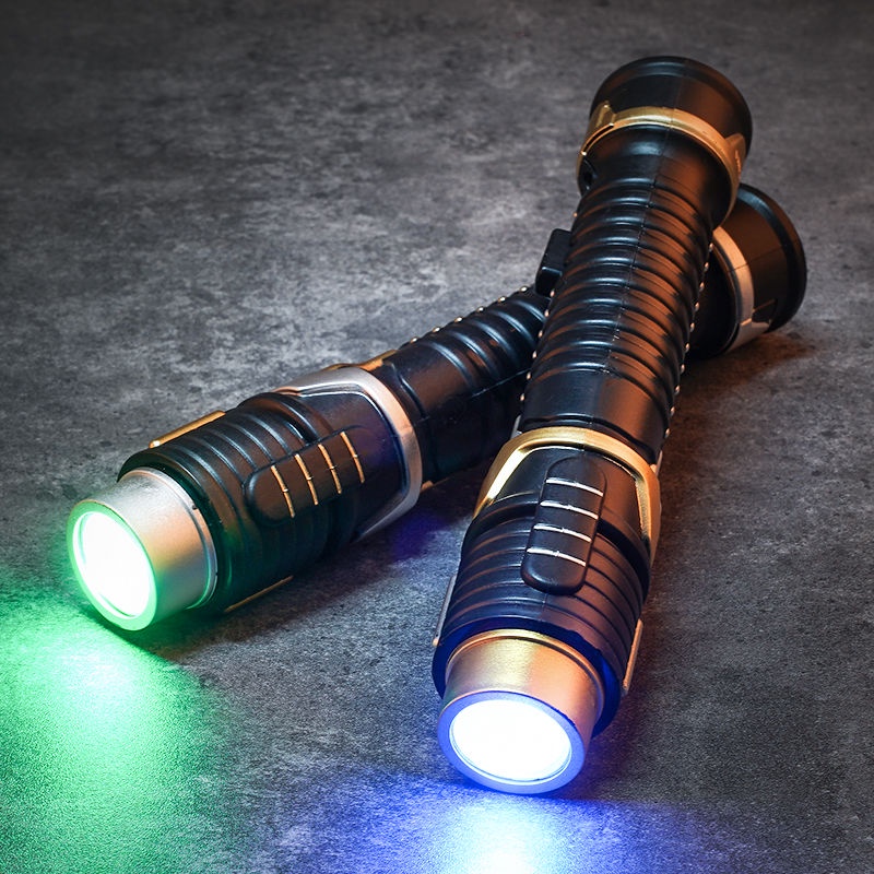 Pop-Up Lightsaber Retractable Laser Sword Star Wars Glowing Play ...