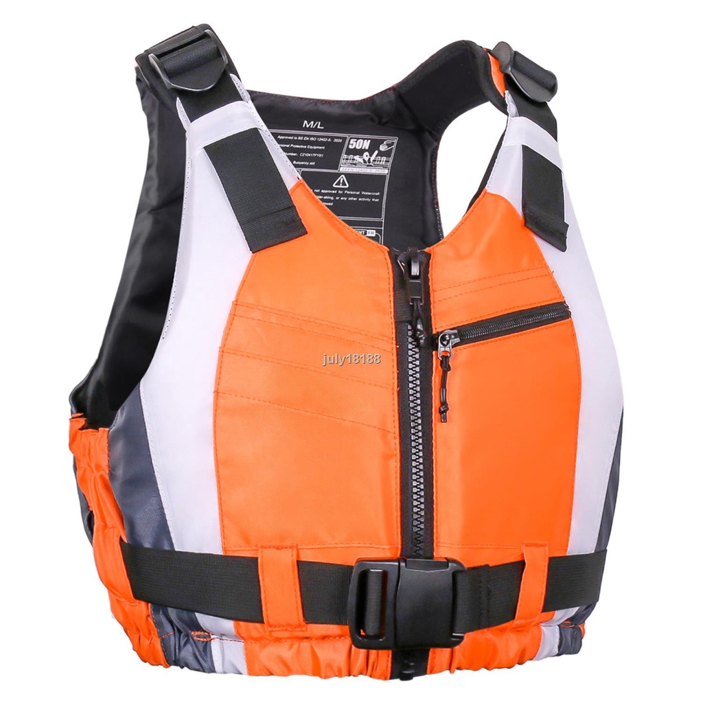 Life Jacket Adult Swimming Boat Vest Kayak Buoyancy Vest Paddle Board ...