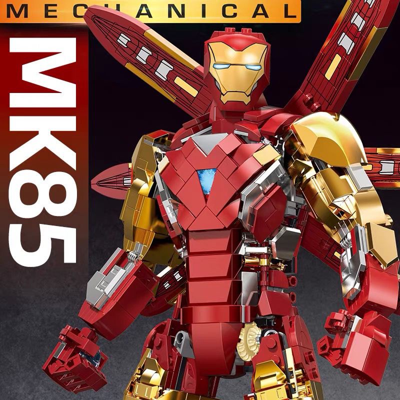 Compatible With Lego Avengers Anti-Hulk Mecha Armored Robot Building ...